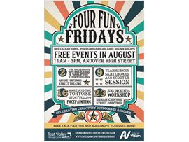 A summer of fun continues at Four Fun Fridays | Test Valley Borough Council